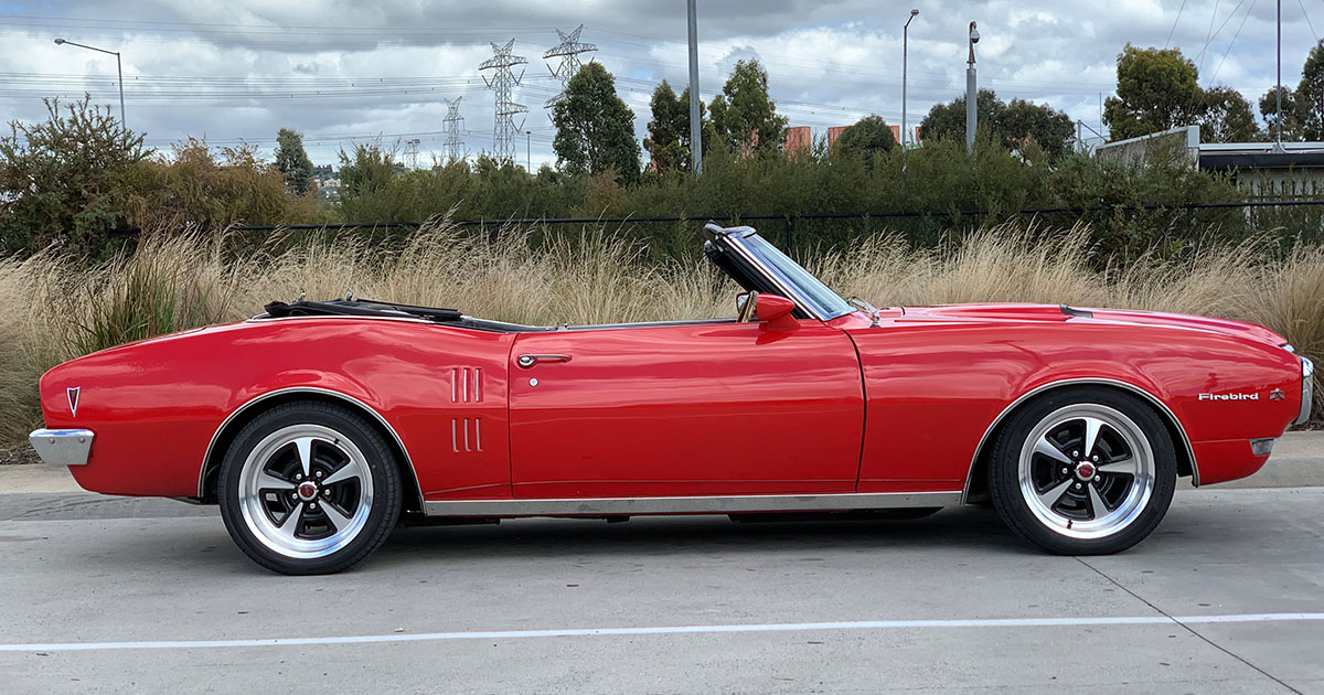 Hollywood ending for Geoff and his dad’s old Firebird