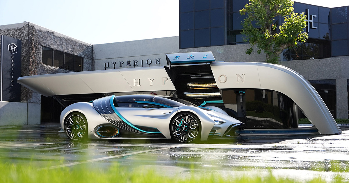 Future Ride: Hyperion XP-1 powered by H2 ohhhhhh